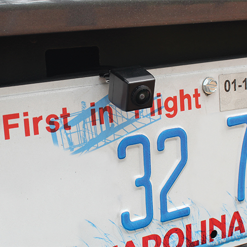 Universal License Plate Backup Camera from Rostra