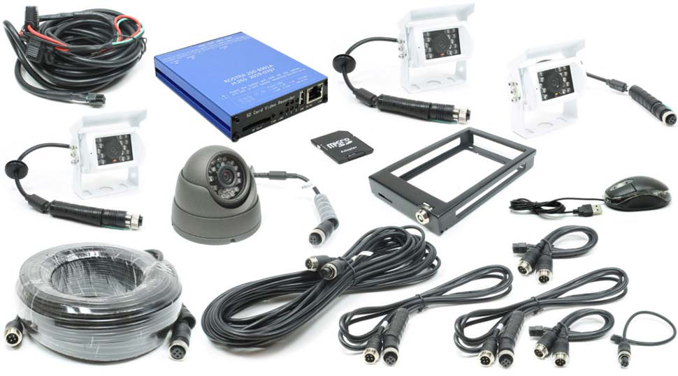 Heavy-Duty Mobile Video Recorder for Fleet Trucks and Utility Vans
